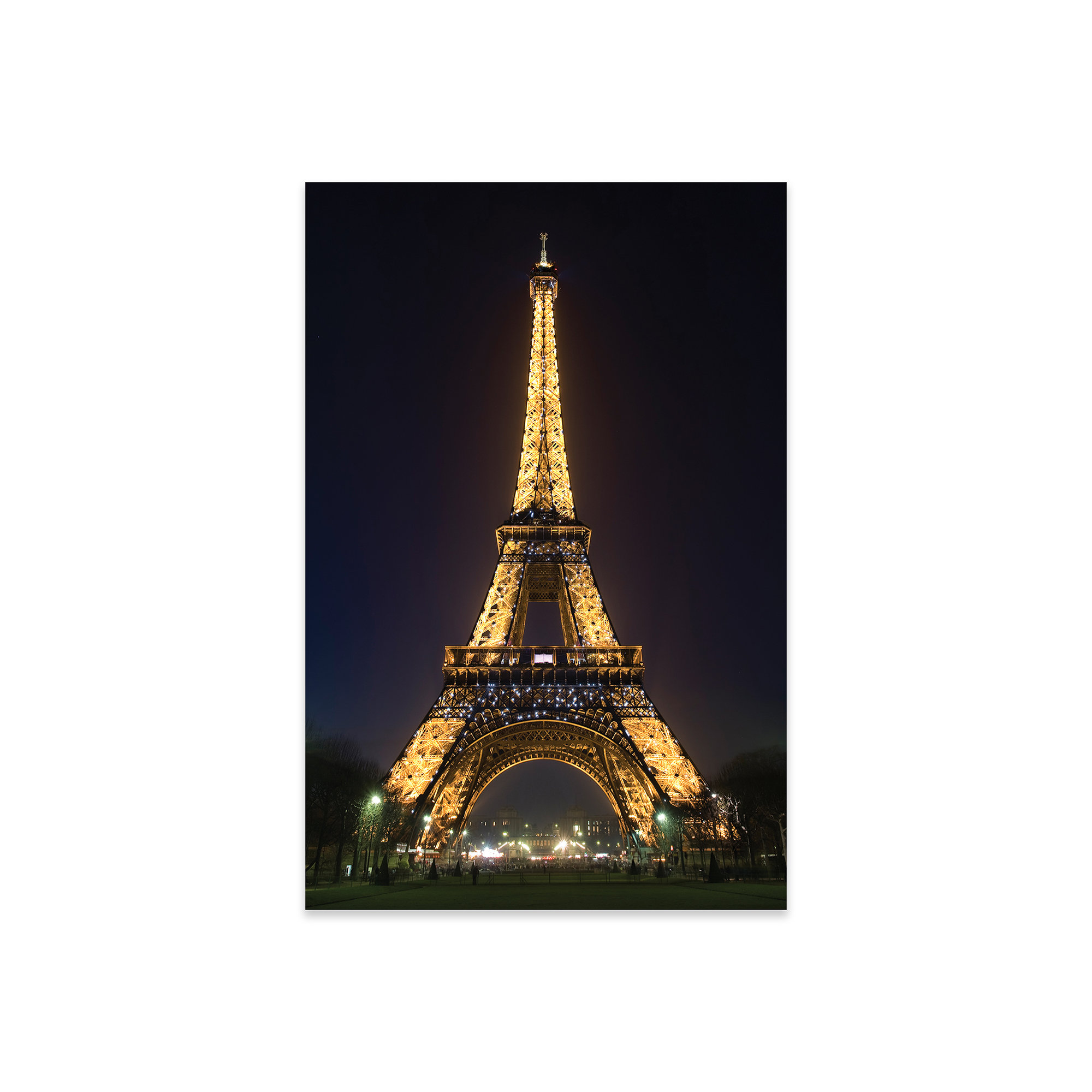 Ebern Designs Eiffel Tower V by David Clapp - No Frame Painting | Wayfair