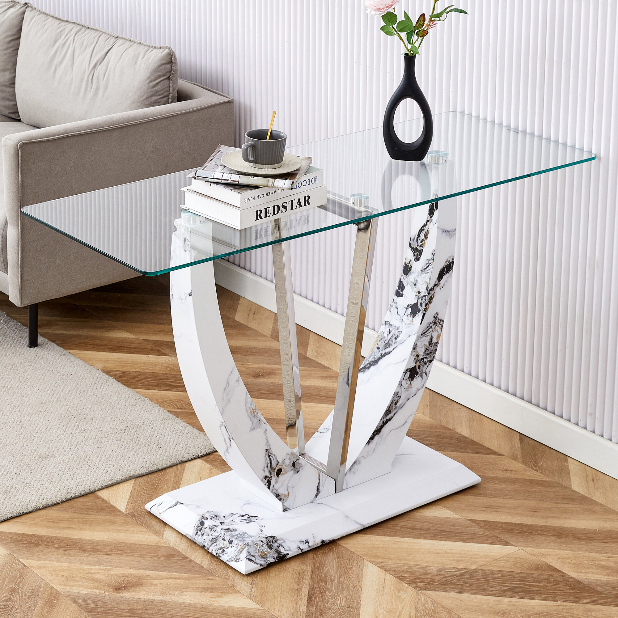 Ivy Bronx Mevlida 50'' W Rectangle Leaning / Ladder Desk | Wayfair