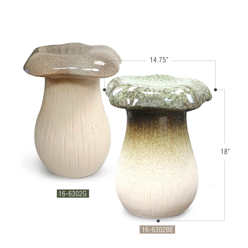 August Grove® Mushroom Seating Stool Side Table | Wayfair