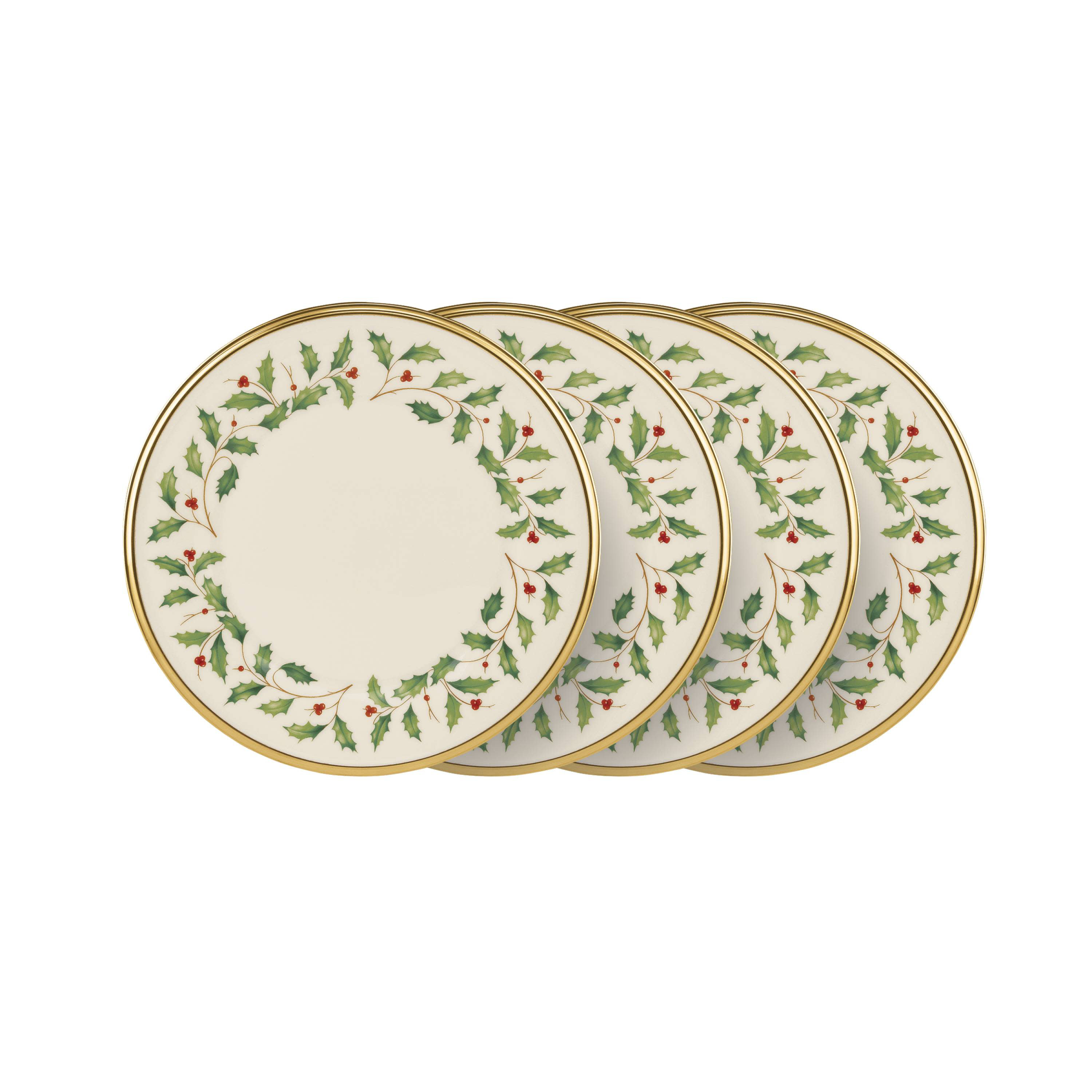 Lenox Holiday Salad Plates, Set Of 4 & Reviews - Wayfair Canada