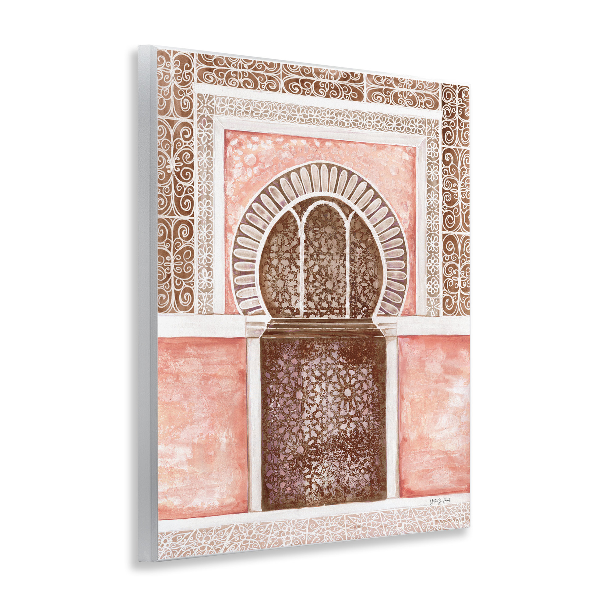 Dakota Fields Moroccan Tiled Alcove Wall Plaque Art by Yvette St. Amant ...