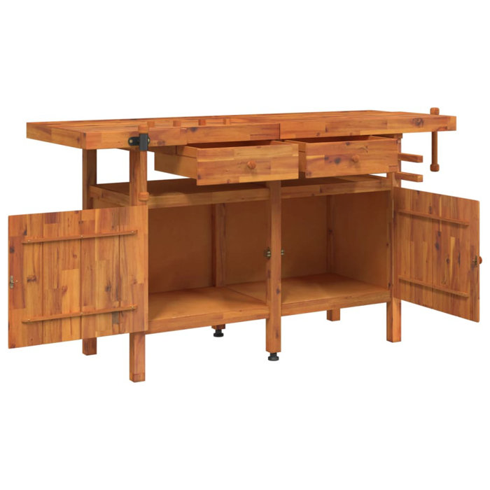 WFX Utility™ Wood Top Workbench | Wayfair
