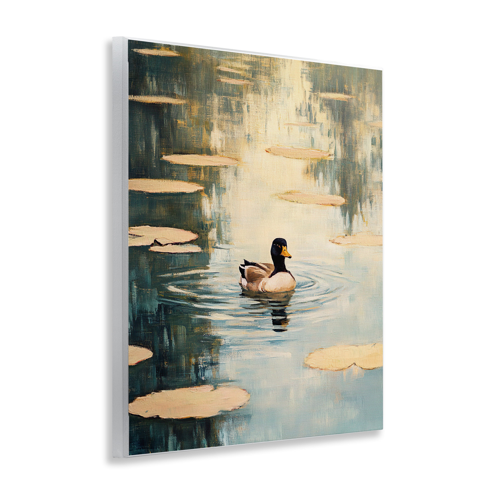 Ophelia & Co. Lily Pond Duck Wall Plaque Art, design by Franklyn ...