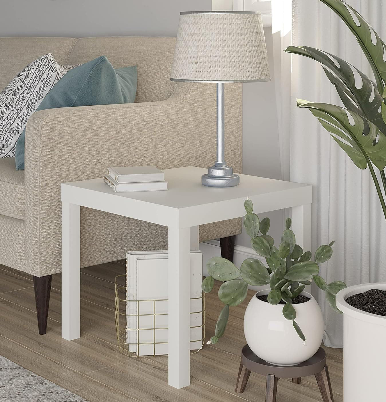 Ebern Designs Black Oak Parsons End Table: Timeless Style for Your Home ...