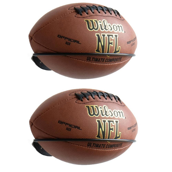 Rebrilliant Ixelles Football Wall Mounted Sports Rack & Reviews | Wayfair