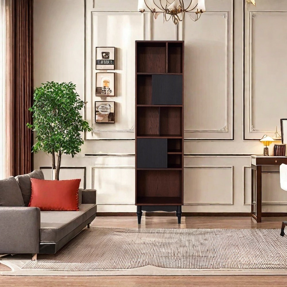 Parttlion French vintage style bookcase lockers | Wayfair