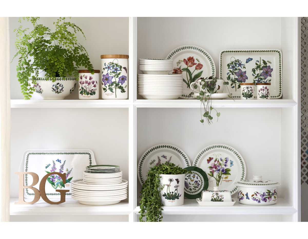 Portmeirion Botanic Garden Square Plate 7" & Reviews | Birch Lane