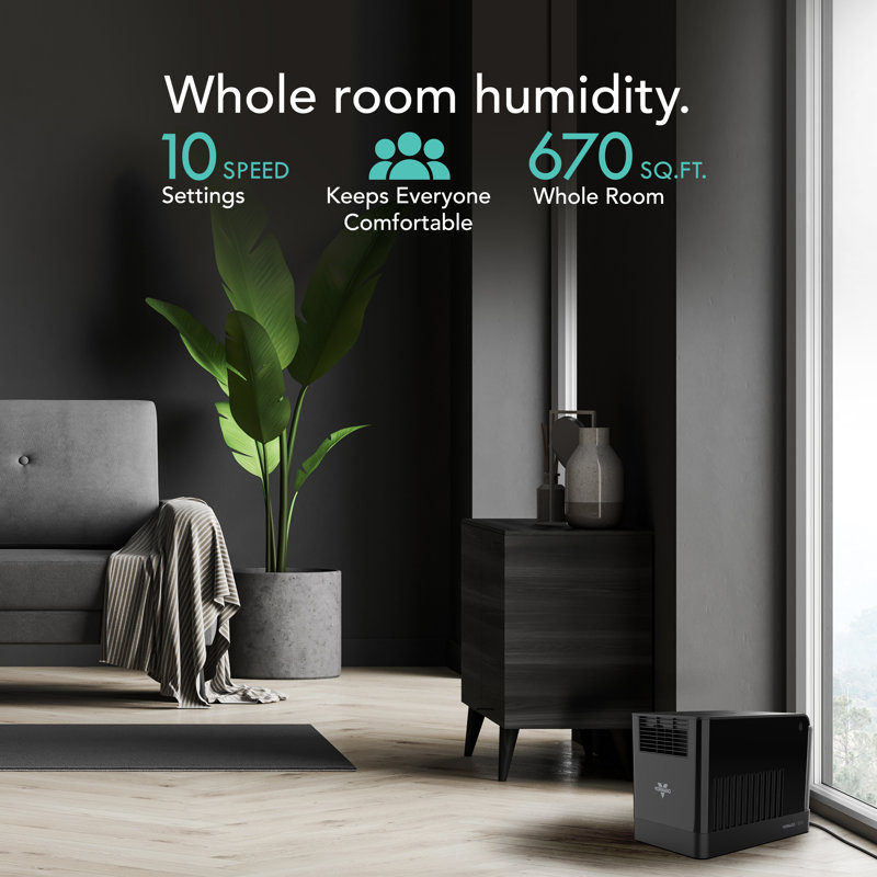 Vornado EV3 Whole Room Evaporative Humidifier with DC motor for 670 Sq ...