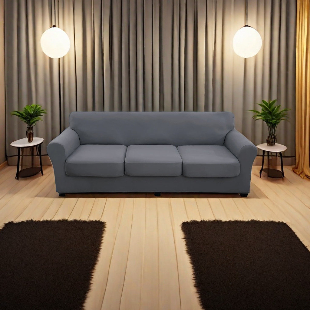 Latitude Run® 4 Pieces Couch Covers for 3 Cushion Sofa - Wayfair Canada