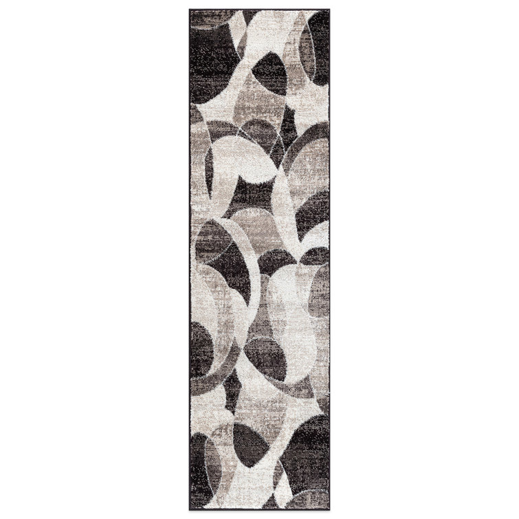 Wrought Studio Rambo Contemporary Distressed Circle Area Rug & Reviews ...