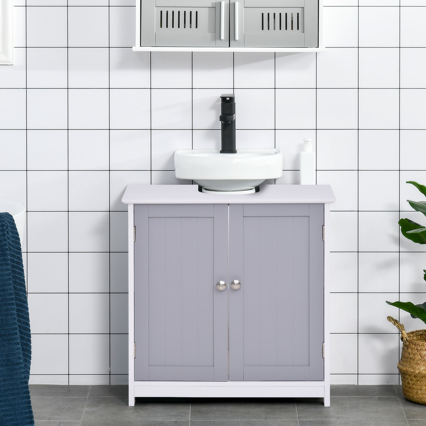 Winston Porter Pedestal Sink Storage Cabinet, Vanity Base Cabinet ...