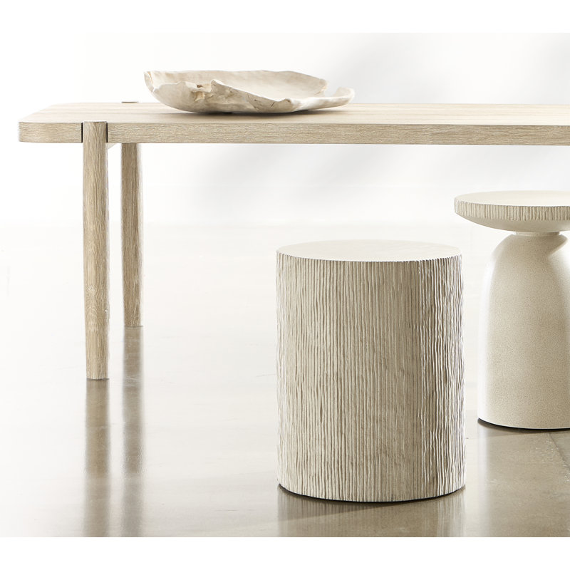 Bernhardt Antibes Concrete Top End Table | Wayfair