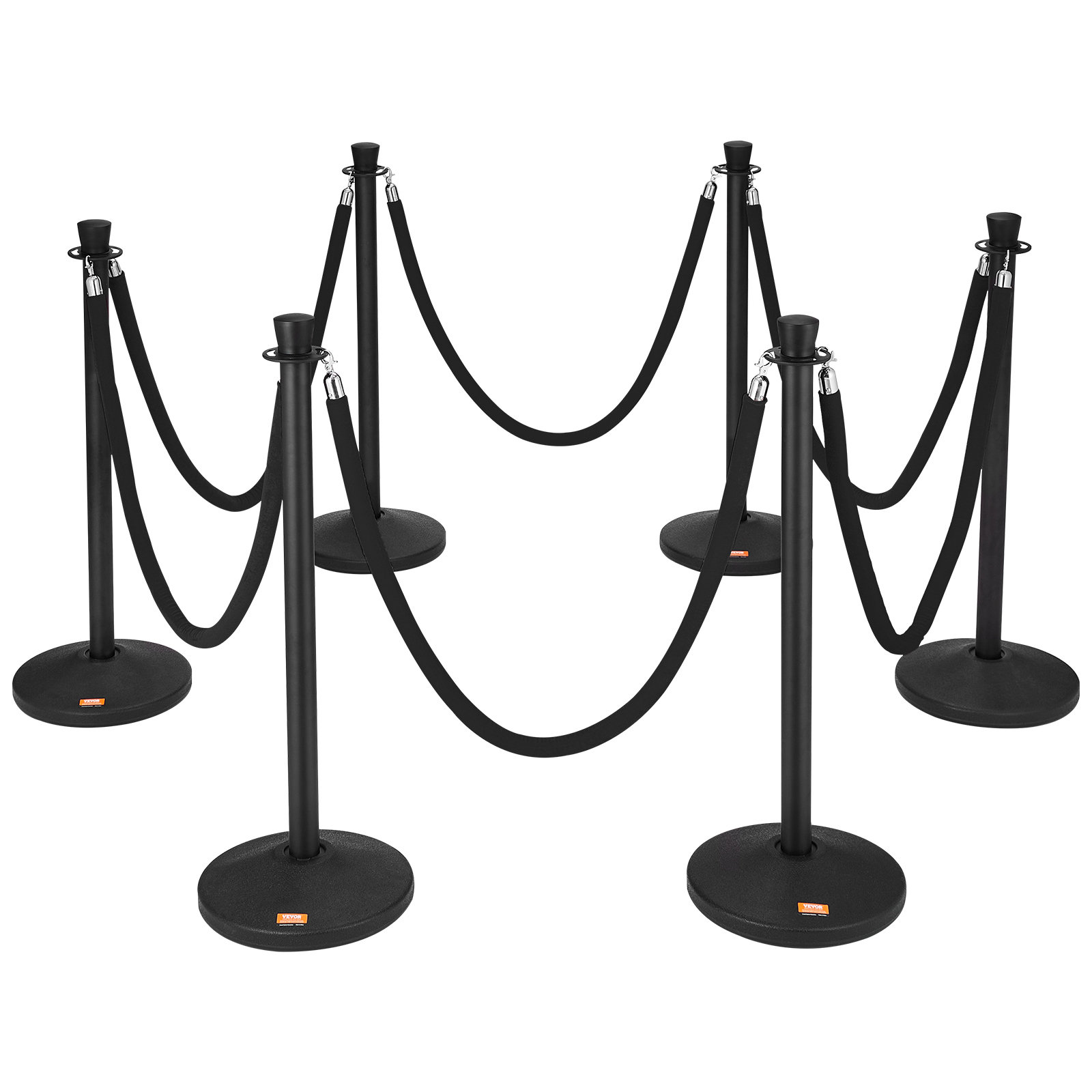 VEVOR 36'' H x 60'' W Stanchion System | Wayfair
