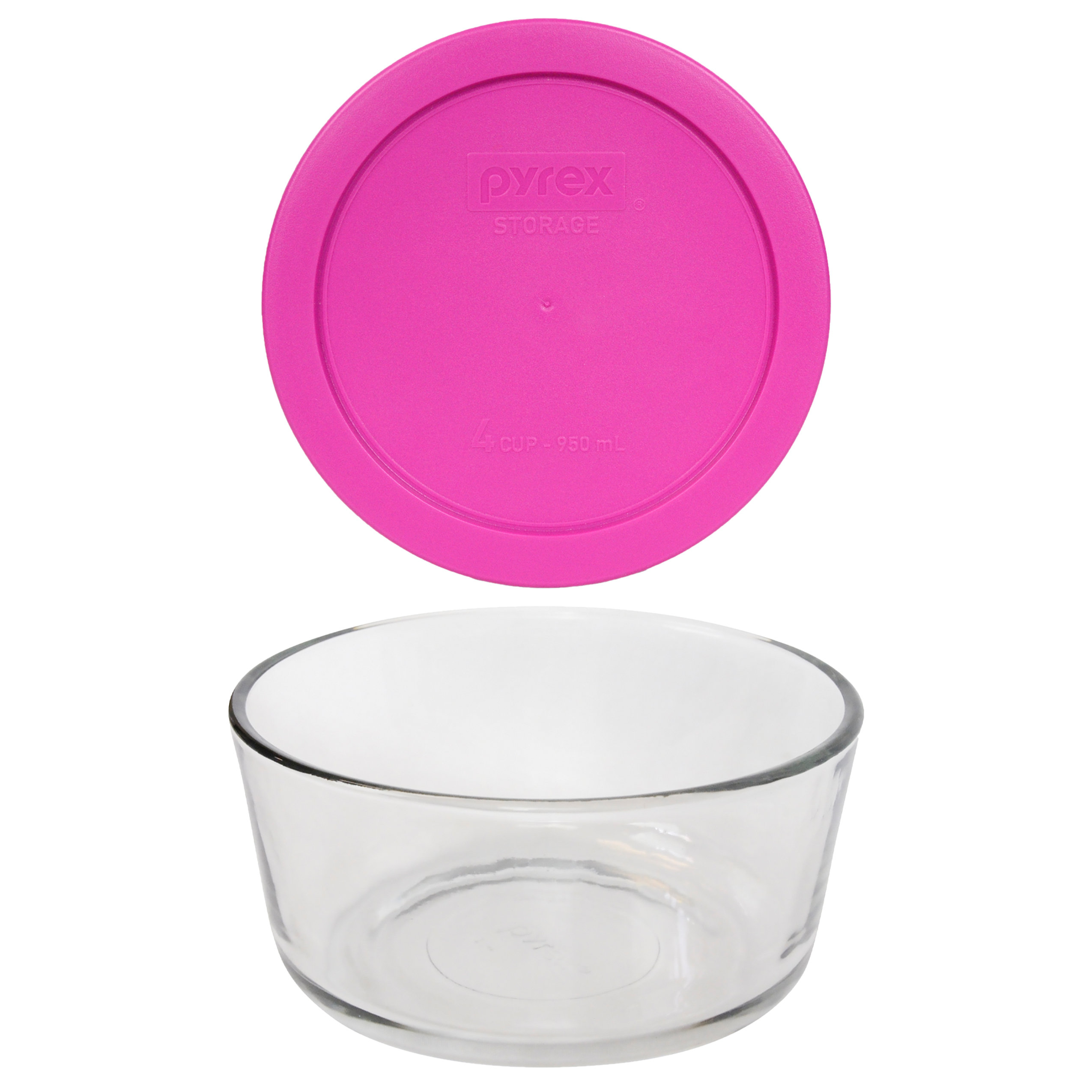 Pyrex (1) 7201 4 Cup Glass Bowl & (1) 7201-PC Lid | Wayfair