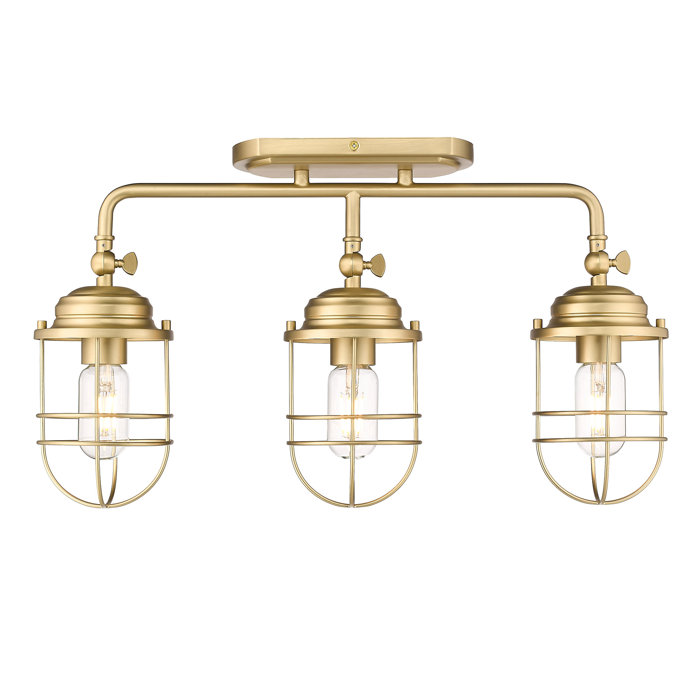 Three Posts™ Lylah 3 - Light Dimmable Vanity Light & Reviews | Wayfair