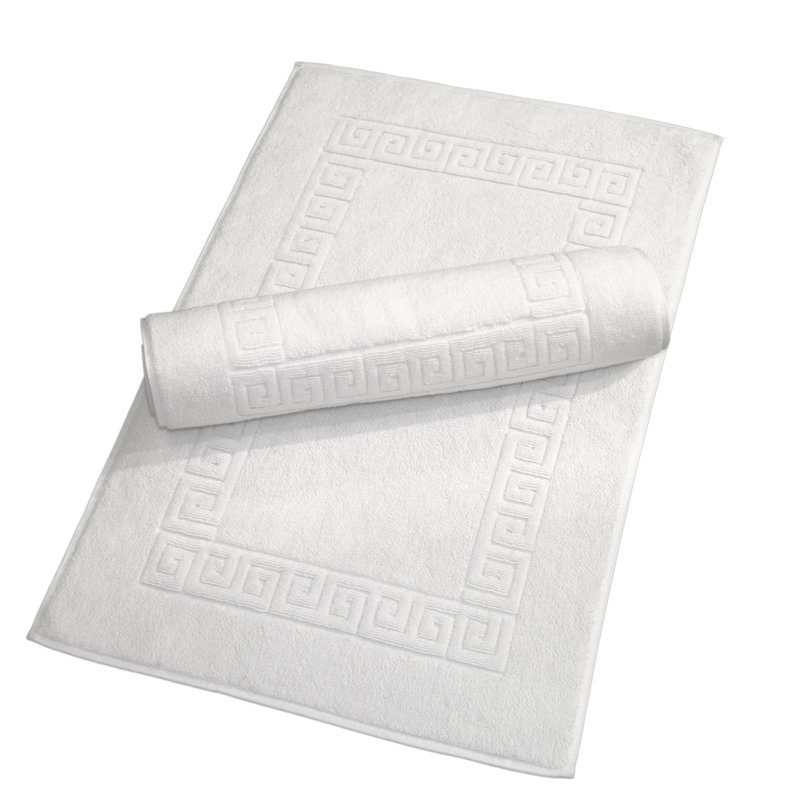 Linum Home Textiles Luxury Hotel & Spa Turkish Greek Key Rectangle 100% ...