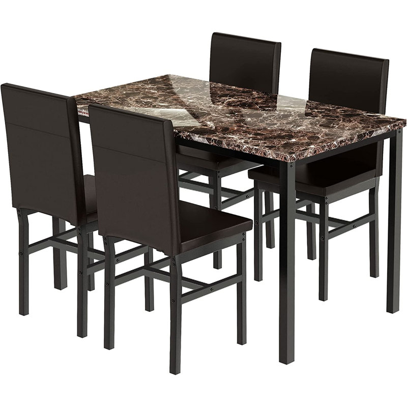 Zipcode Design™ Reuben 5 - Piece Dining Set & Reviews | Wayfair