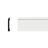 Ekena Millwork WM163E - 5"H x 1/2"P x 96"L Speed Base Moulding, PVC ...