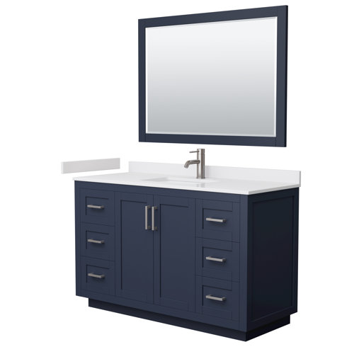 Blue Single Vanities You'll Love | Wayfair