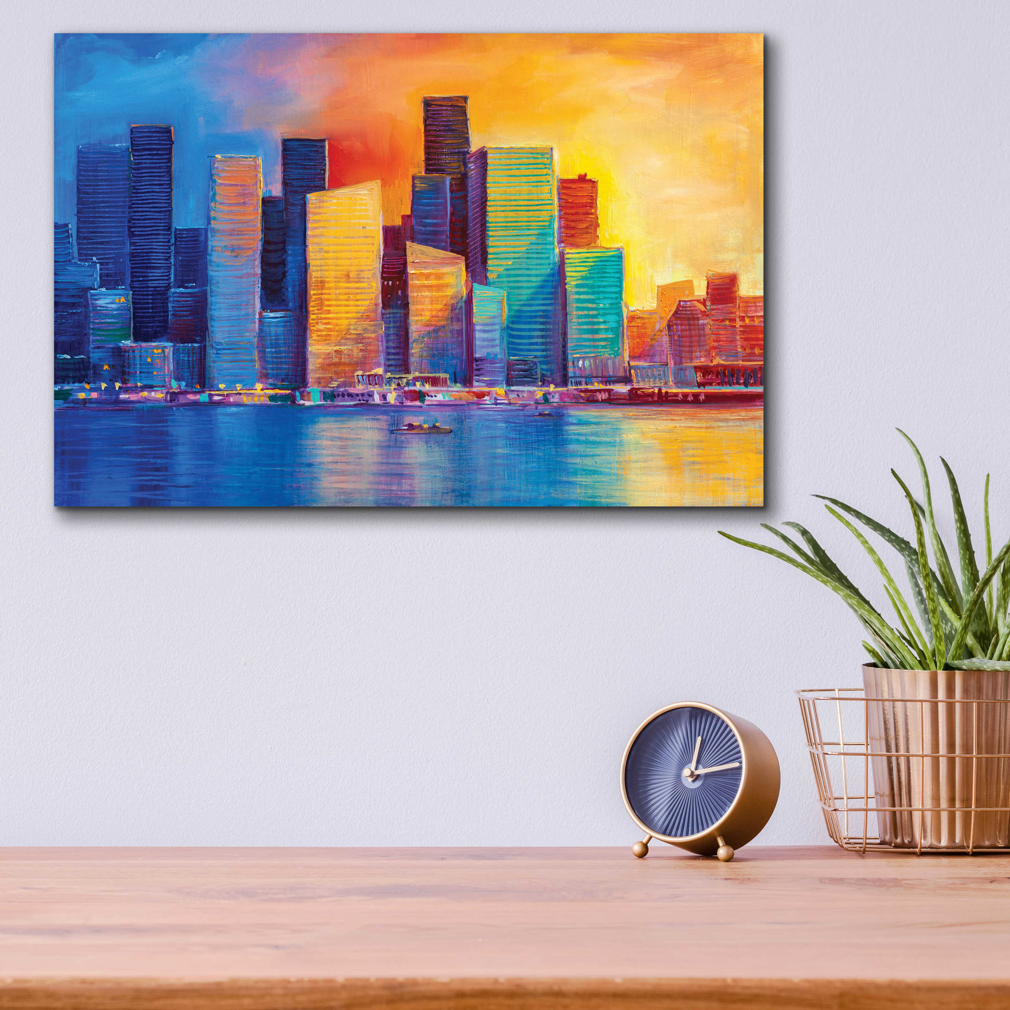 Williston Forge Epic Art ''Colourful Skyline'' By Epic Portfolio ...