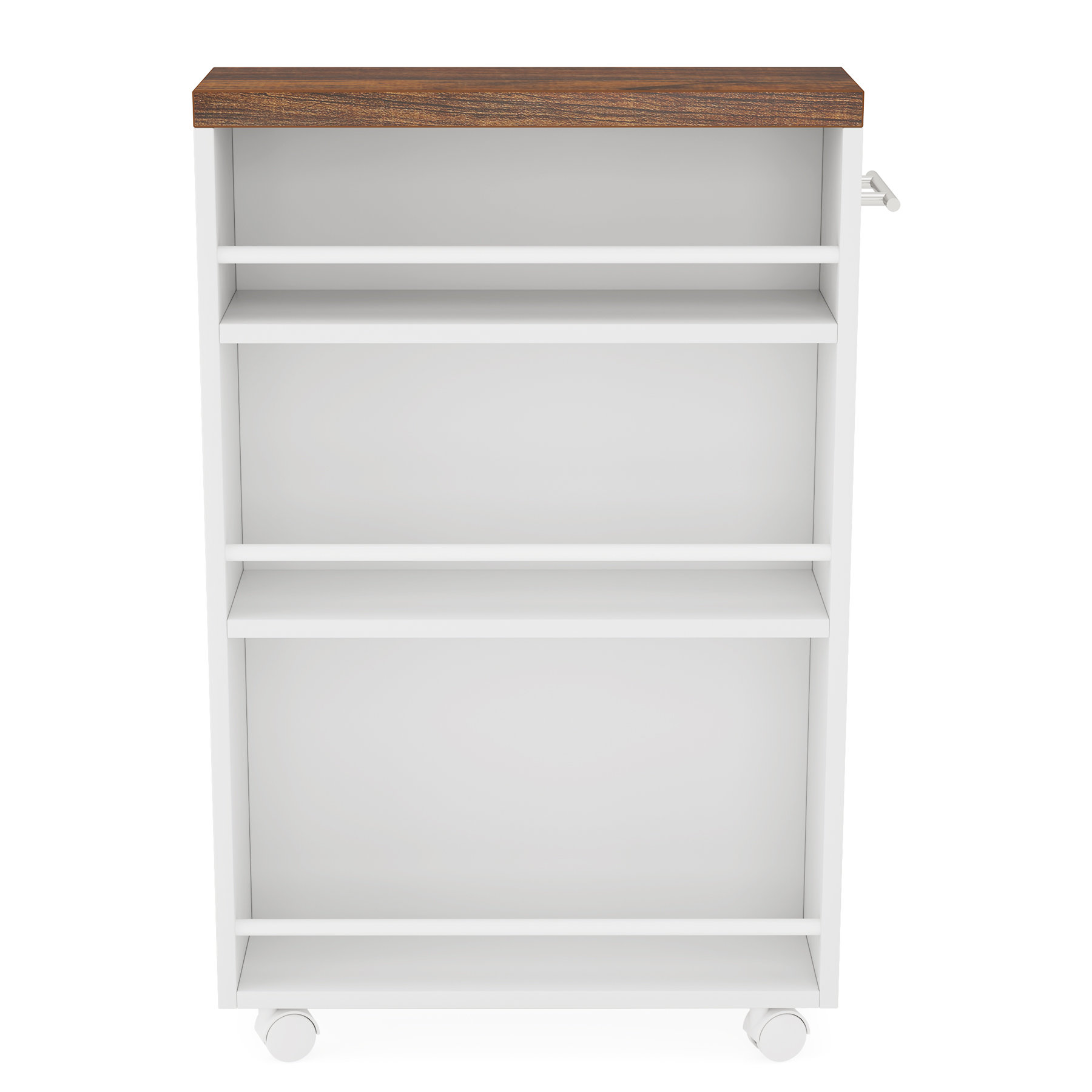 Ebern Designs 20-Inch Narrow Storage Trolley - 4-Layer Wheeled Mobile ...