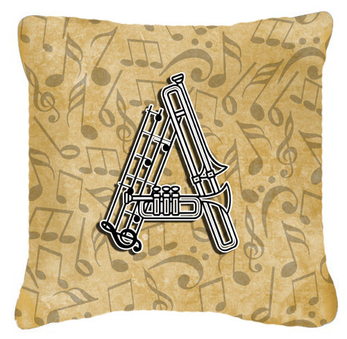 Caroline's Treasures Monogram Initial Musical Instrument Indoor/Outdoor ...