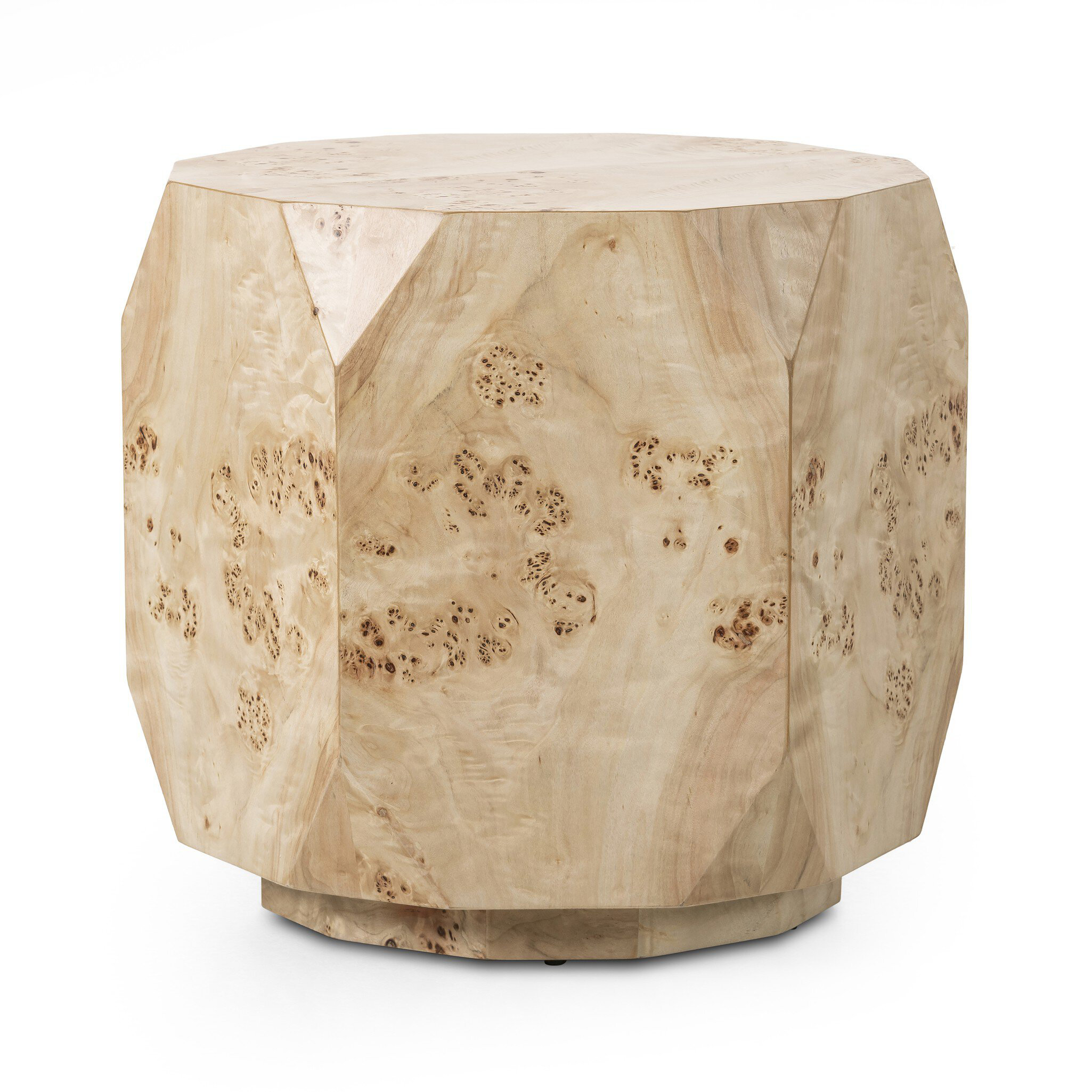 Orren Ellis End Table-Light Burl | Wayfair