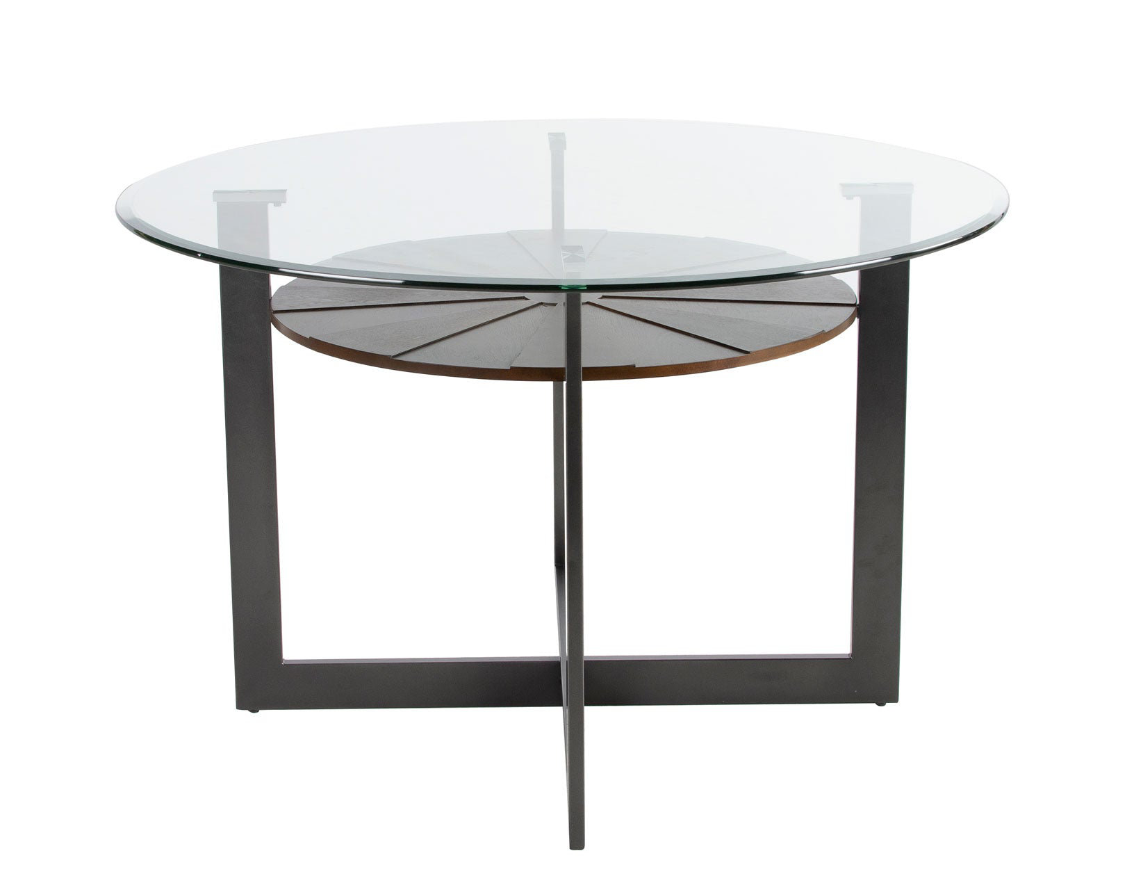 Latitude Run® Chickerell 48 inch Round Glass Top Table - Wayfair Canada