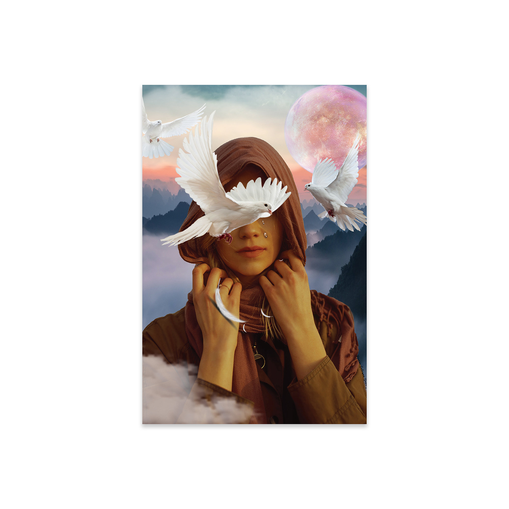 Mercer41 When Doves Cry by Yvonne Coleman Burney - No Frame Painting ...