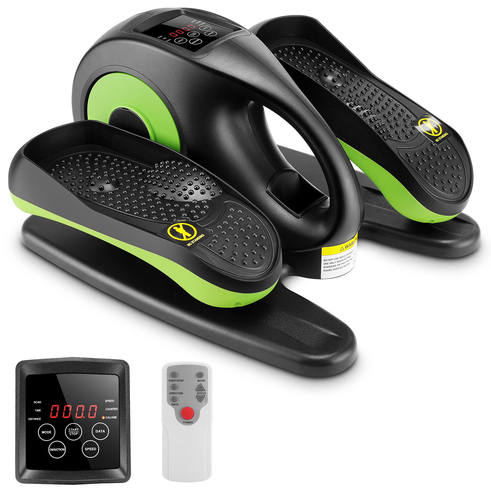 Homdox Electric Under Desk Elliptical Machine,Ellipse Leg Exerciser ...