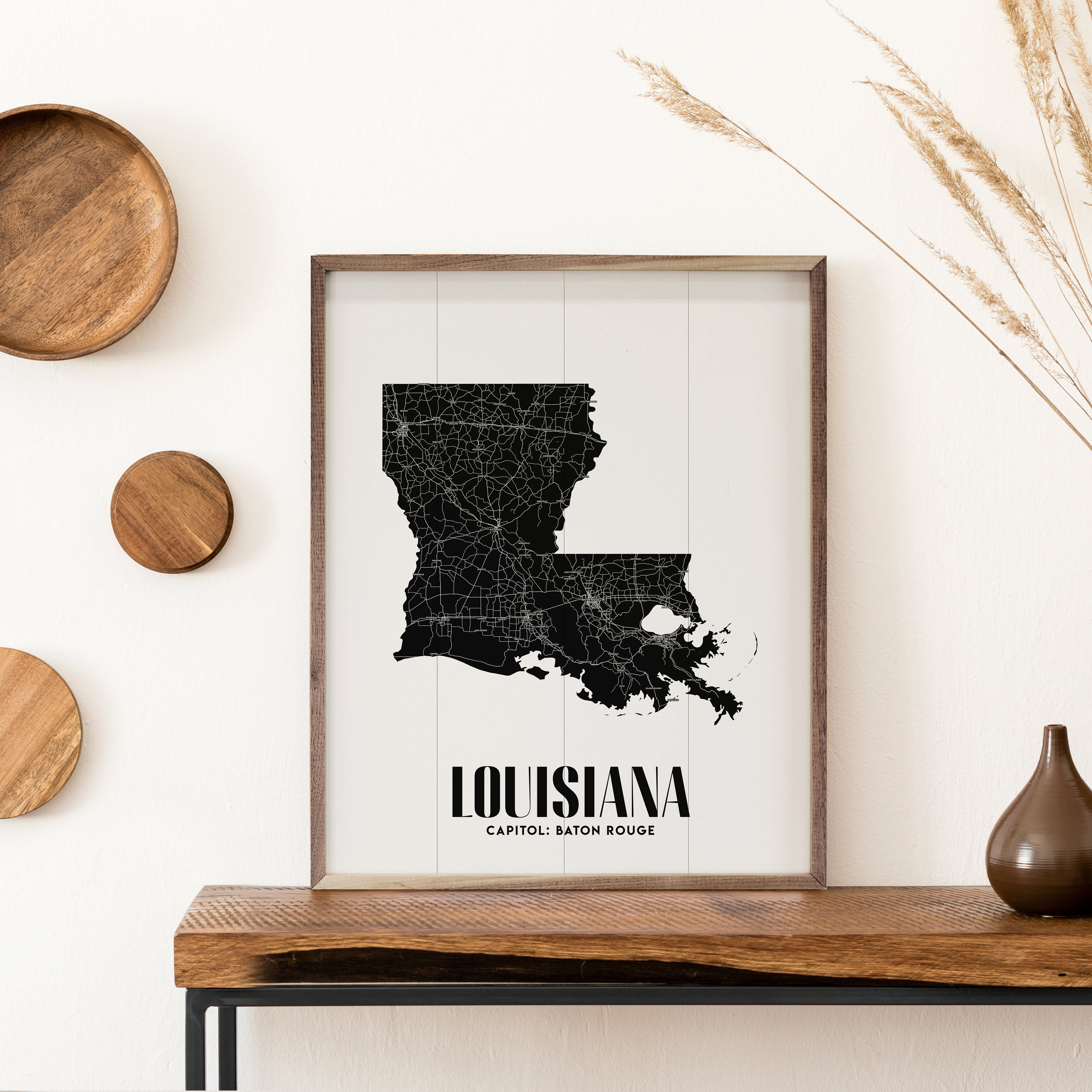 17 Stories Louisana State Print | Wayfair
