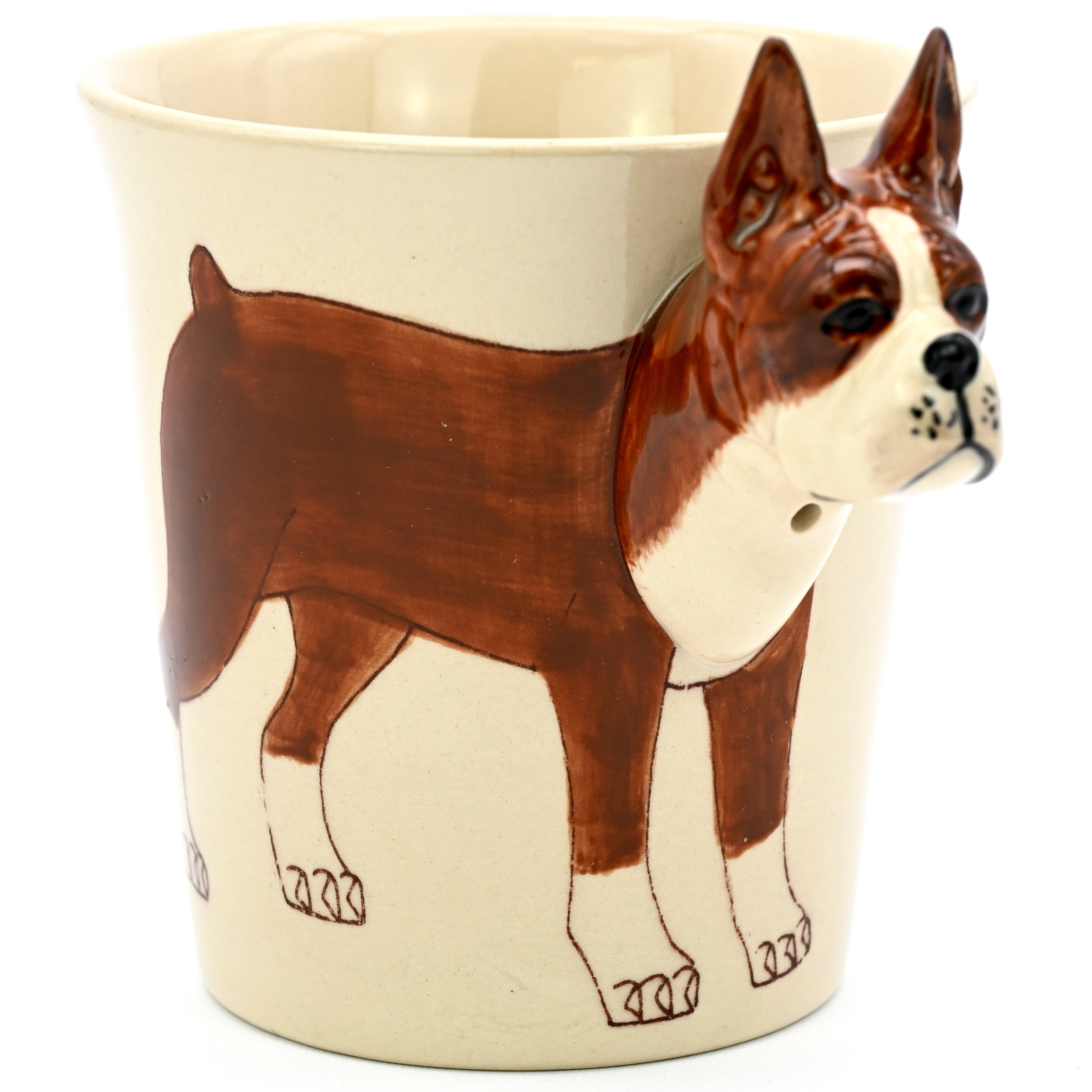 Lark Manor™ 50FA10A5CF574F39BB887595792DA001 Boxer (brown) Mug 10 Oz ...