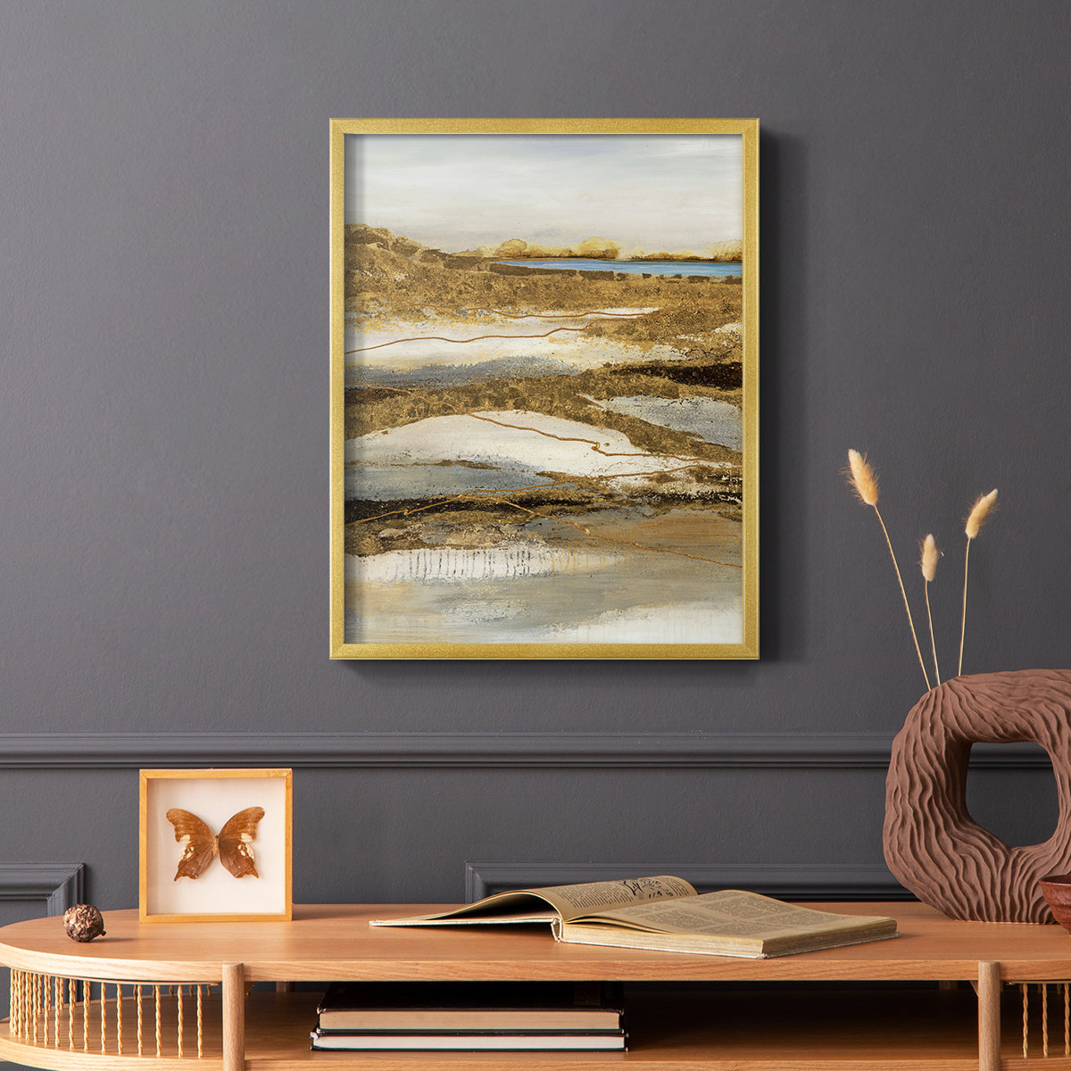 Wrought Studio™ Let's Go Over There Framed Print - Solid Wood | Wayfair