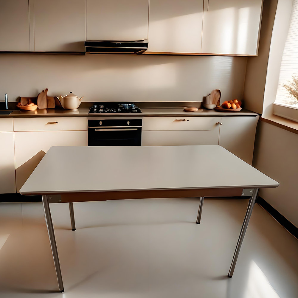 LJIA home Retro Solid Wood Slate Dining Set - Wayfair Canada