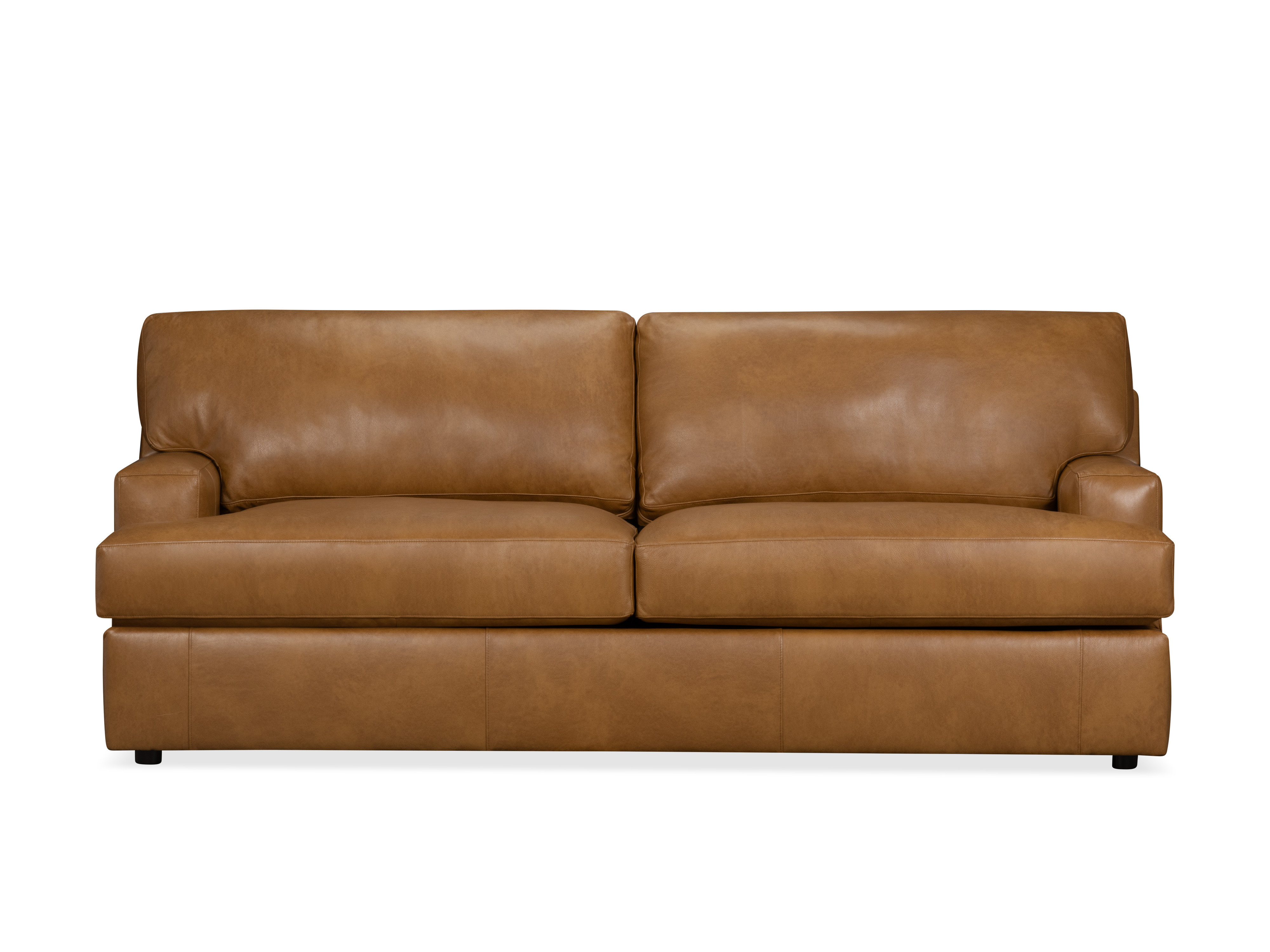 AllModern Cleo 84" Genuine Leather Sofa | Wayfair