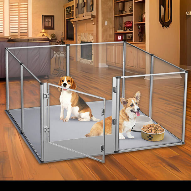 BingoPaw Acrylic Pet Pen & Reviews | Wayfair