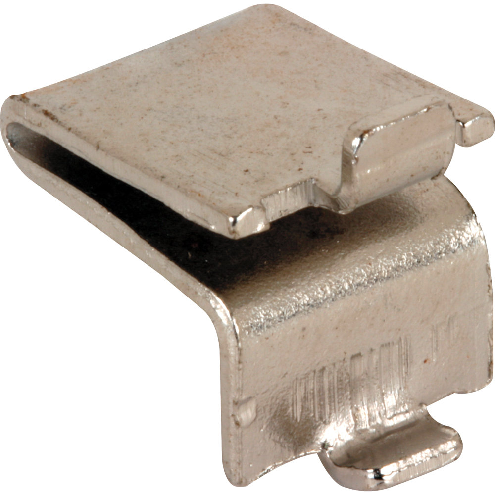 Prime-Line Nickel Plated Metal Strip Lock Style Shelf Bracket , Knape ...