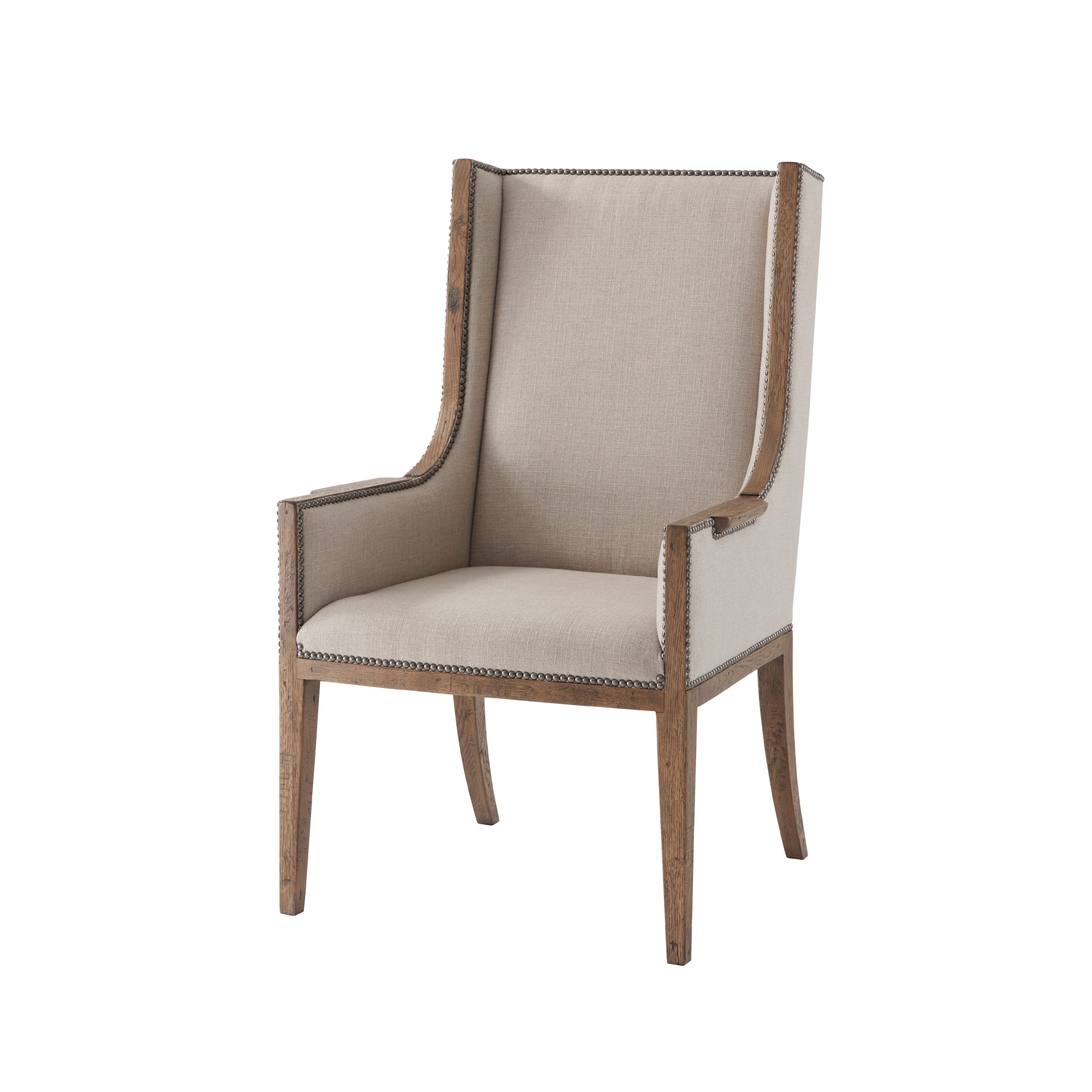 Theodore Alexander Echoes Wing Back Arm Chair - Wayfair Canada