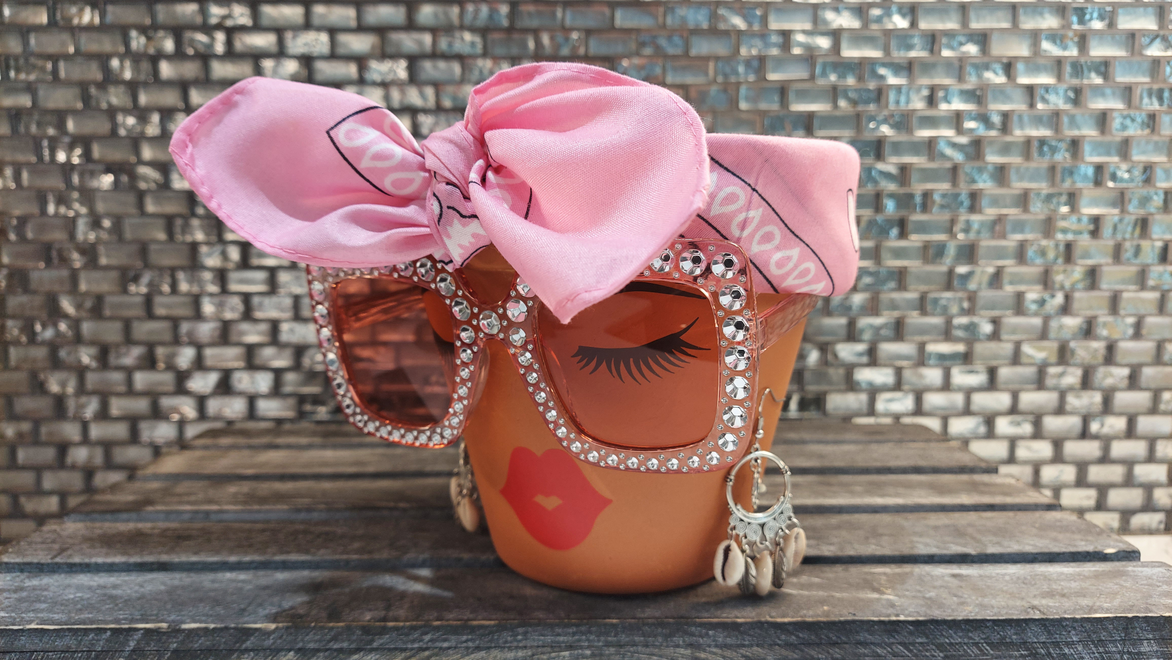 Sassy Soul Sister, Head Face Planter, Planter with Drainage, Planter ...