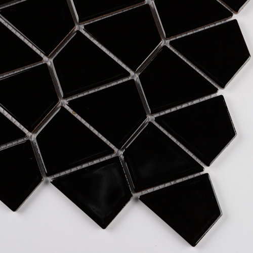 WS Tiles Diamond Series 2" x 3" Porcelain Mosaic Tile & Reviews | Wayfair