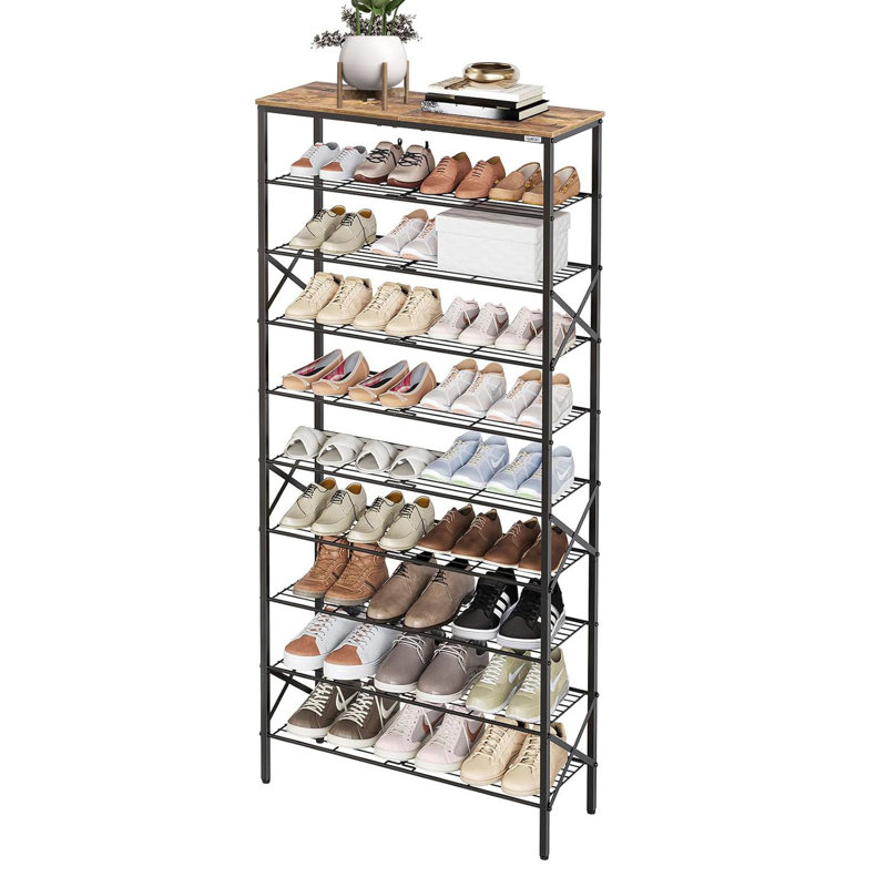 17 Stories 40 Pair Shoe Rack | Wayfair