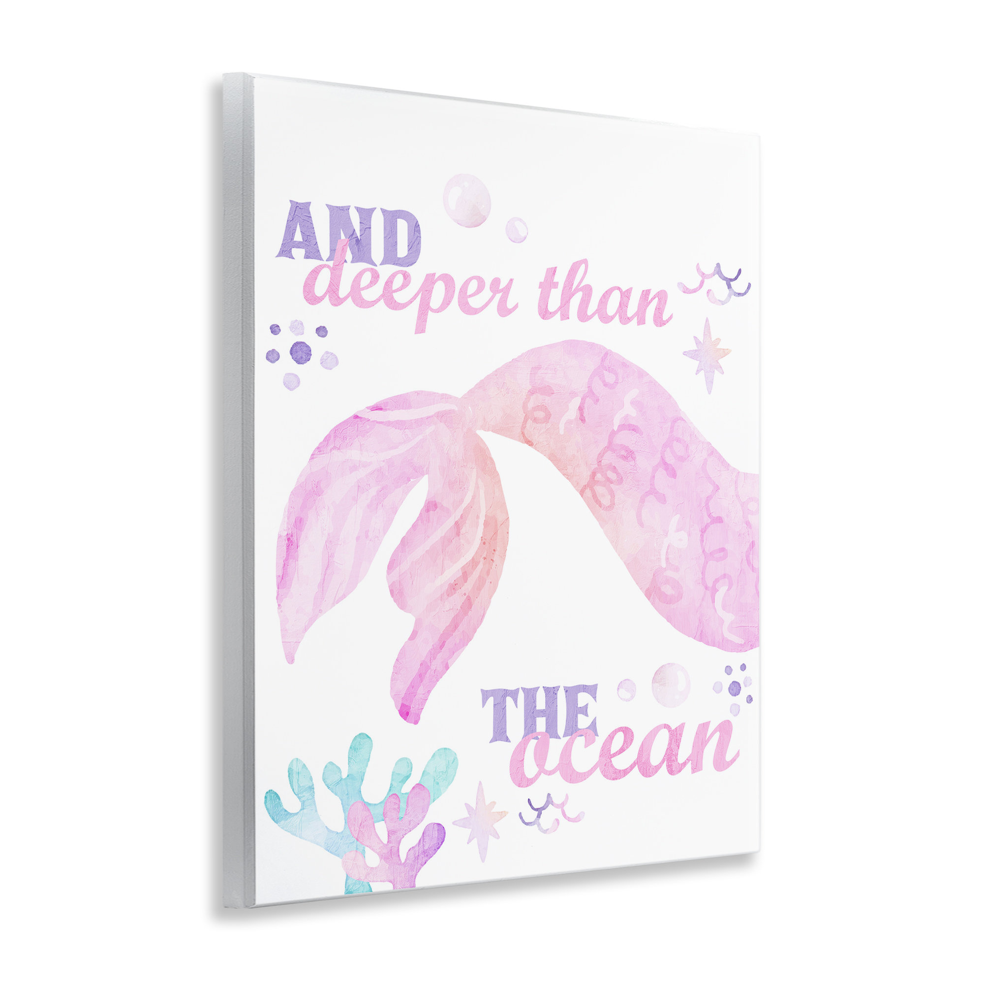 Highland Dunes Deeper Than The Ocean Wall Plaque, design by Kim Allen ...