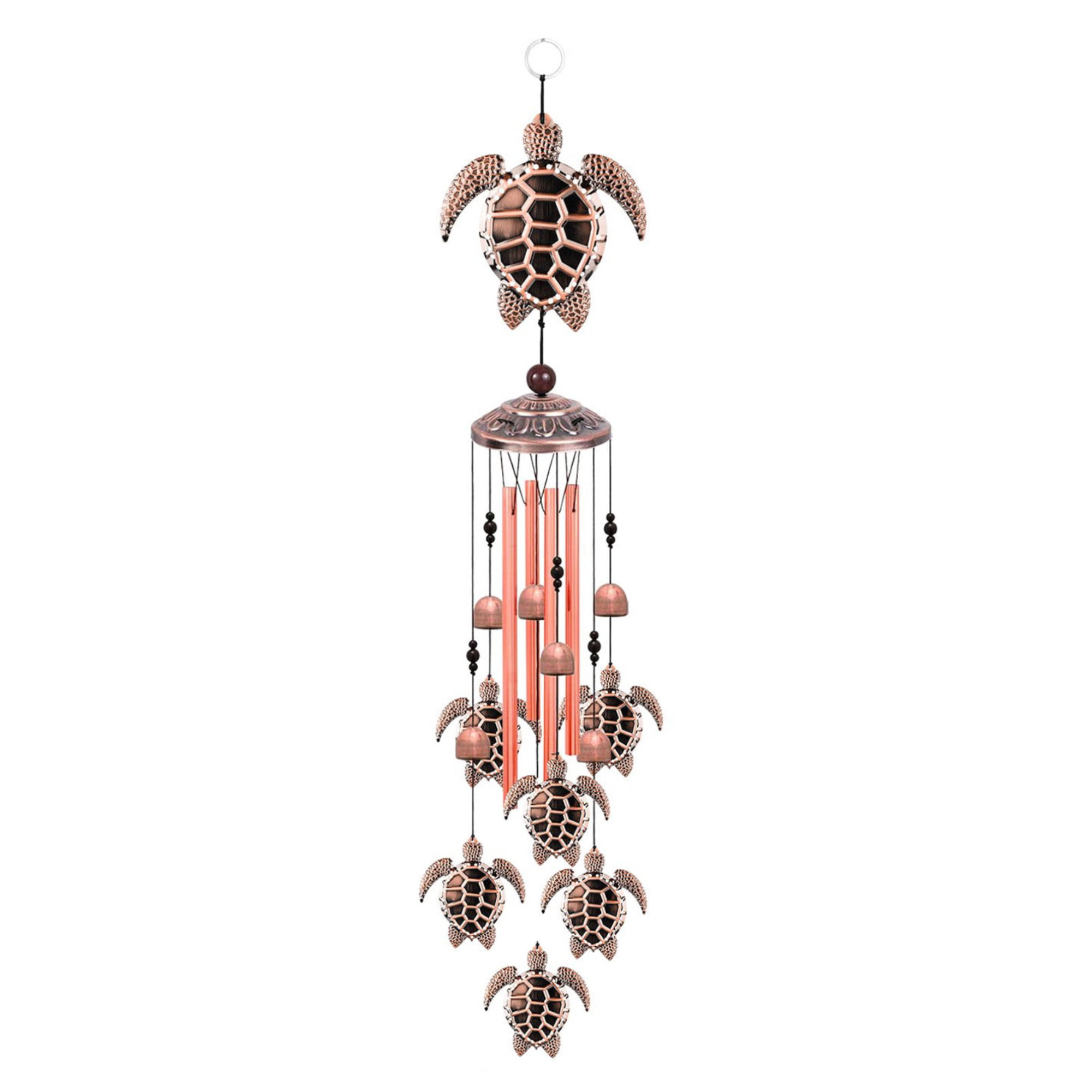 Arlmont & Co. Ovella Turtle Wind Chimes for Home, Yard, Patio, Garden ...