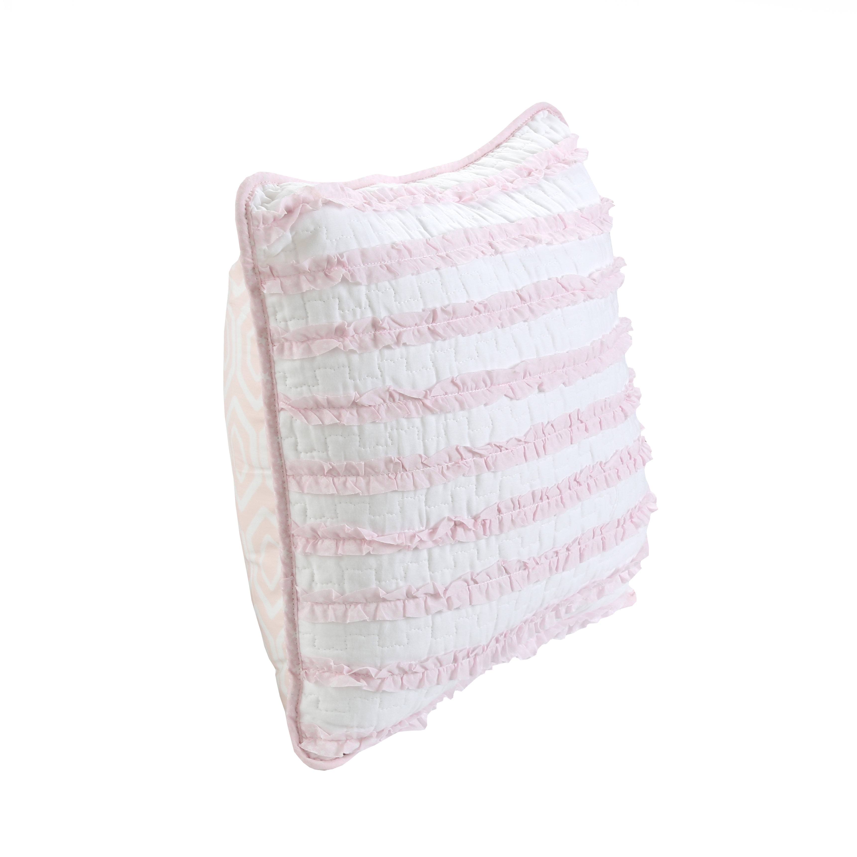 Cozy Line Home Fashion Ruffled Cotton Throw Pillow | Wayfair