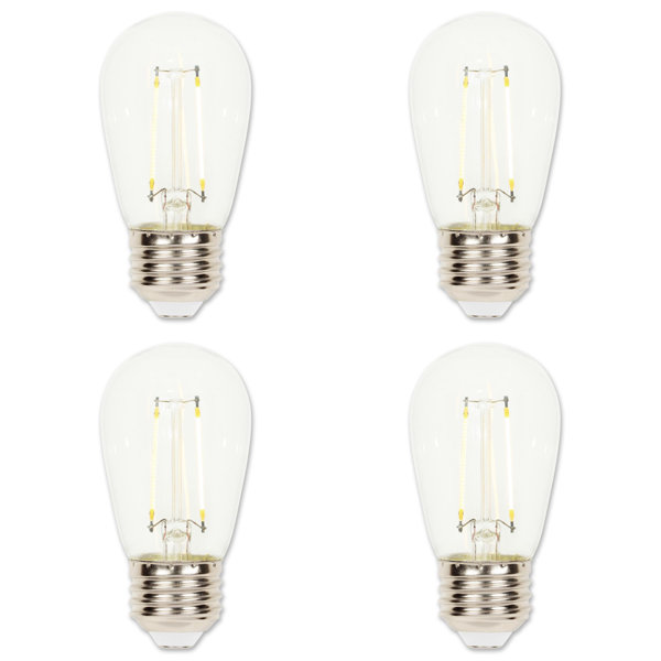 Westinghouse Lighting 1-Watt (15-Watt Equivalent) Clear S14 Filament ...