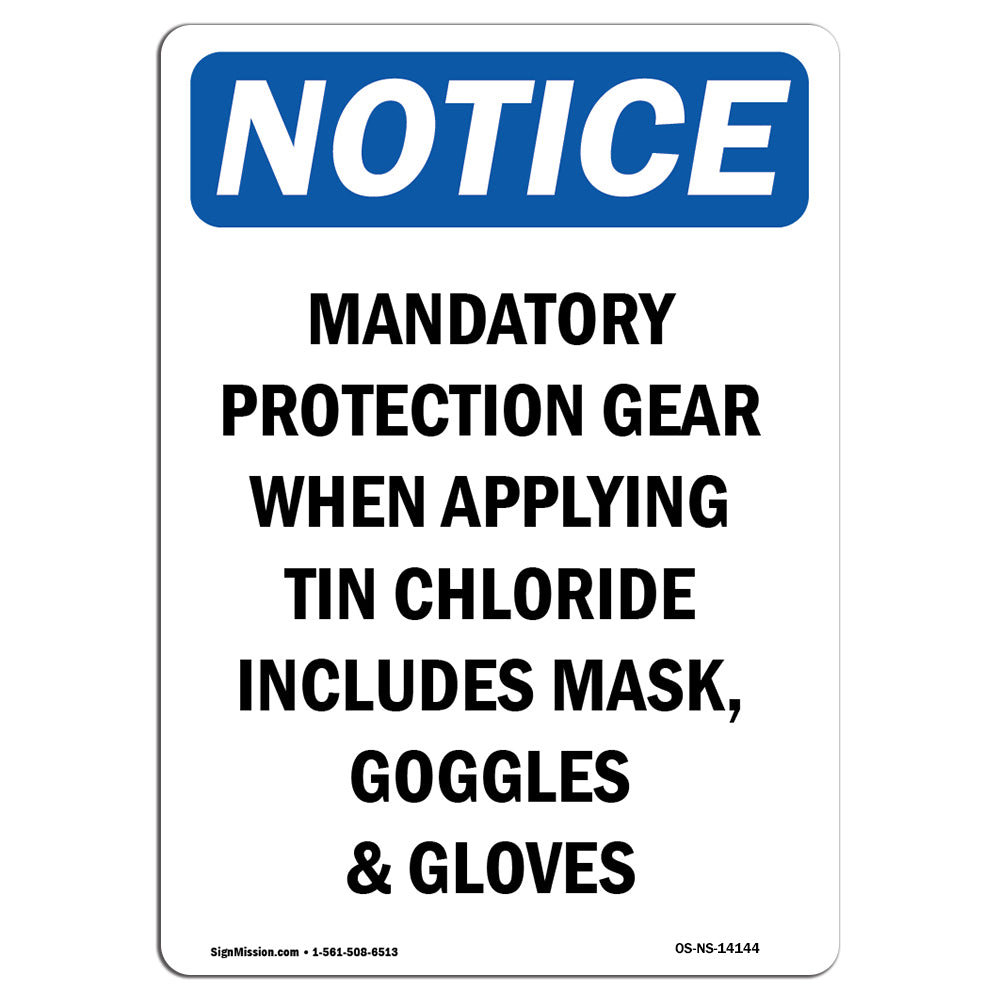 SignMission Mandatory Protection Gear Sign - Wayfair Canada