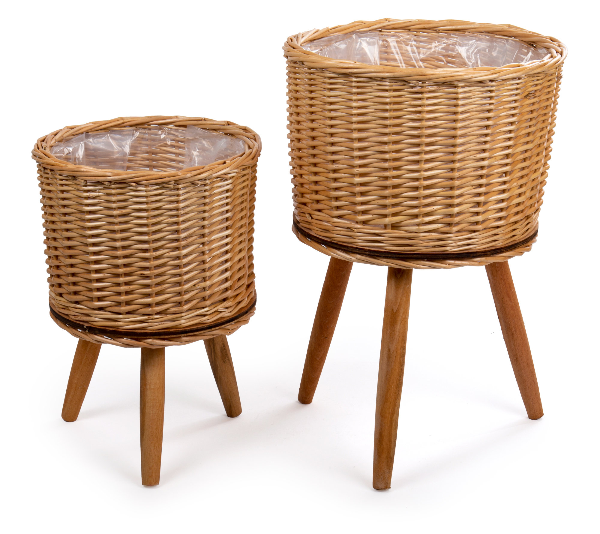 Bay Isle Home™ Sheena 2 - Piece Wicker Cachepot Set & Reviews - Wayfair ...
