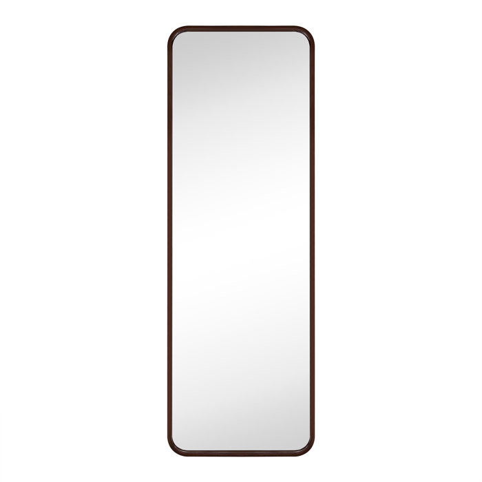 Latitude Run® Itzary Solid Wood Framed Rectangle Wall Mirror | Wayfair