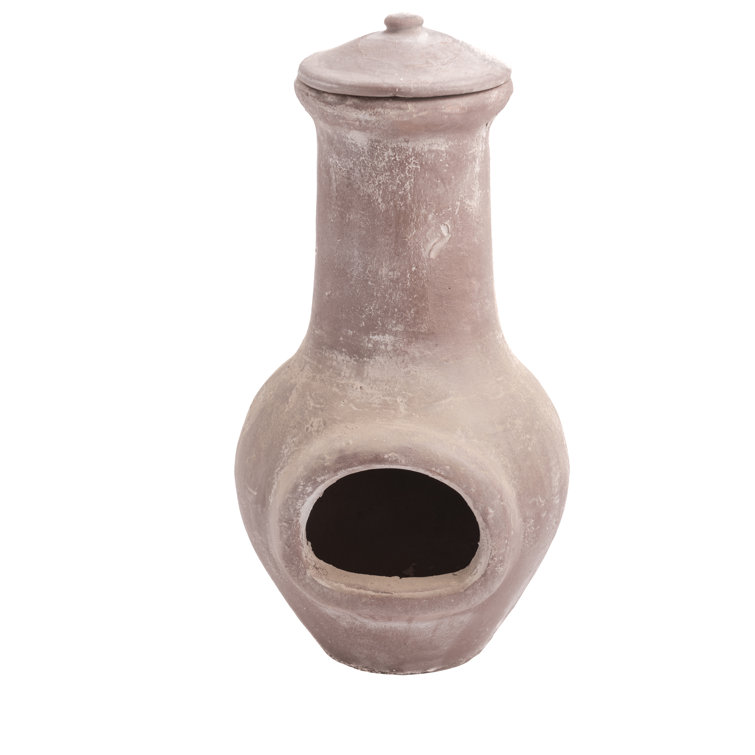 Latitude Vive Cartney 36cm x Novelty Clay Fire Pit Log Grate | Wayfair ...