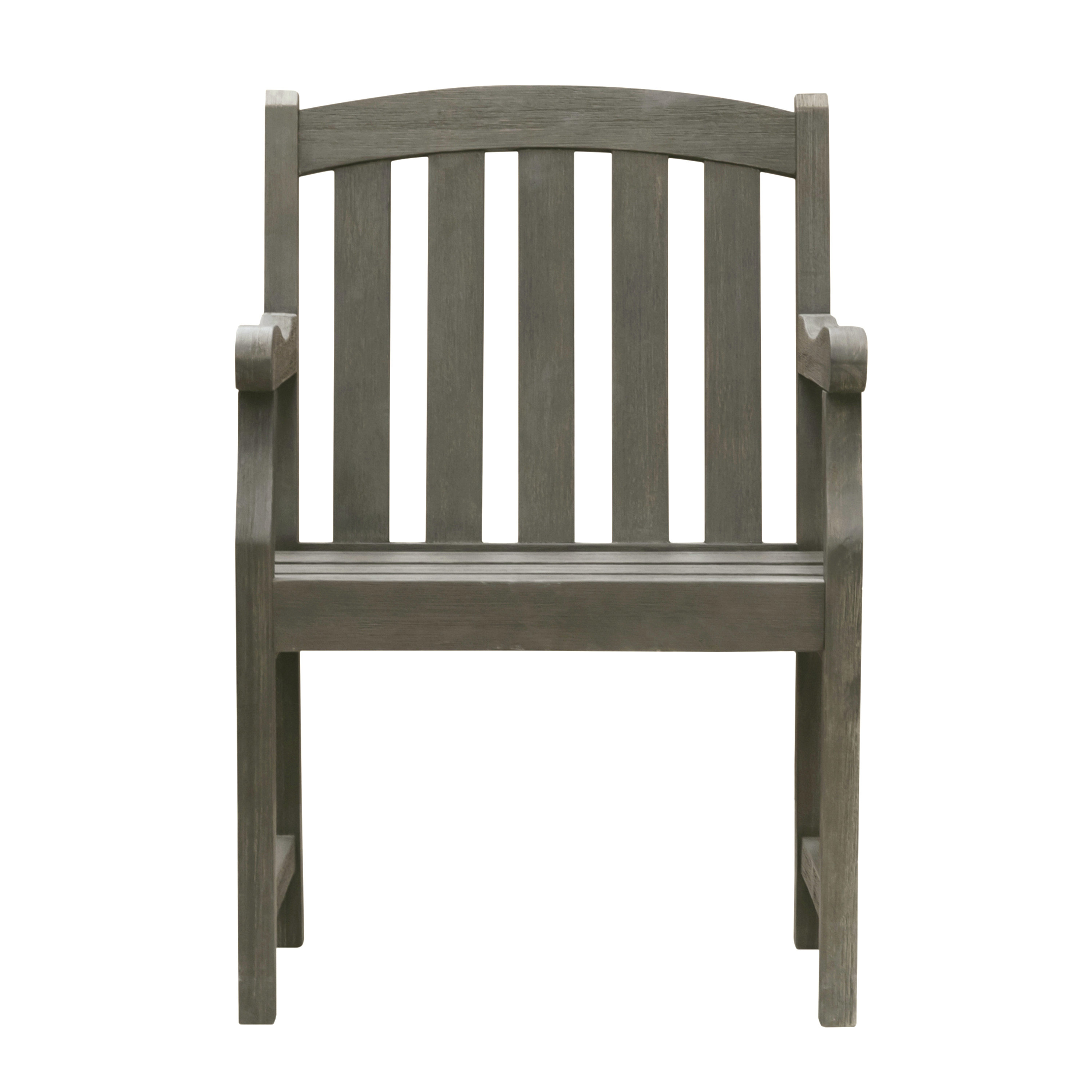 Lark Manor™ Aleha Acacia Patio Dining Armchair & Reviews | Wayfair